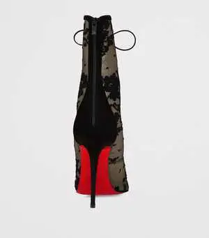 CHRISTIAN LOUBOUTIN Km Lace Booties