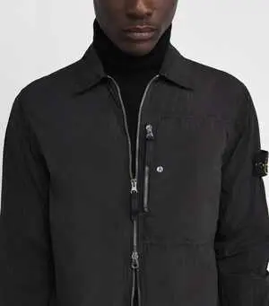 Stone Island Nylon Compass Oversized Shirt Jacket