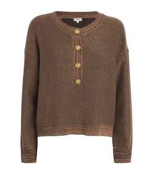 L'AGENCE Haddasah Henley Sweater