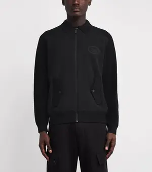BOSS Fleece Polo Jacket