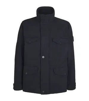 Stone Island Moleskin-lined Compass Field Jacket