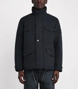 Stone Island Moleskin-lined Compass Field Jacket