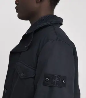 Stone Island Moleskin-lined Compass Field Jacket