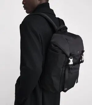Sandro Logo Backpack - Black