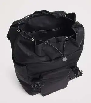 Sandro Logo Backpack - Black