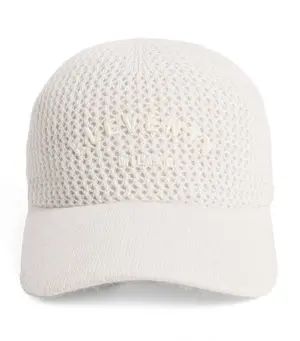 Eleventy Cashmere Baseball Cap - Beige
