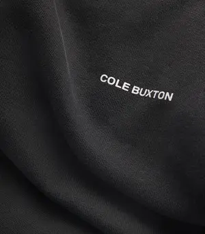COLE BUXTON Cotton Mini Logo Sweatpants