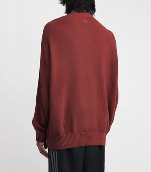 Adidas Originals X Song For The Mute Cotton Knit Button Sweater