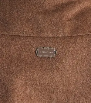 Agnona Cashmere High-neck Bomber Jacket