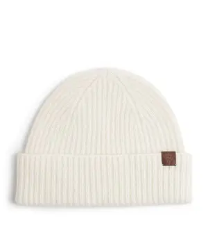 Eleventy Cashmere-silk Beanie - White