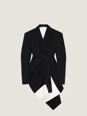 Givenchy Wool Jacket With Draped Detail