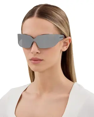 Balenciaga Mask Sunglasses, 99mm