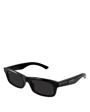 Balenciaga Rectangular Sunglasses, 54mm