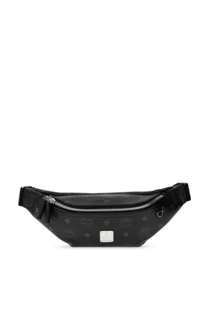 Mcm Visetos Belt Bag - Black