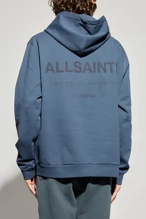 ALLSAINTS Underground Hoodie - Blue