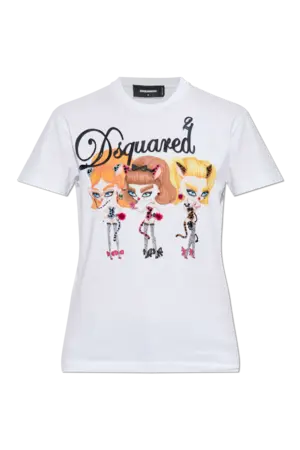 Dsquared2 Graphic T-shirts For Women
