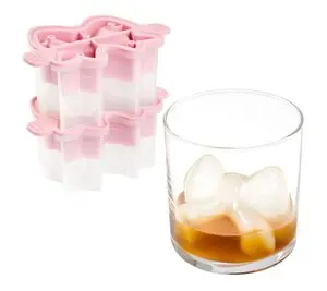 TOVOLO Fancy Bow Craft Ice Mold Set Of 2 - One-color