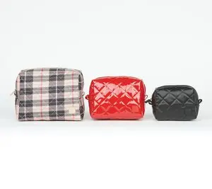IHKWIP The Triple Threat Nesting Cosmetic Cases - One-color