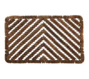 KINGS COUNTY TOOLS Kings County Natural Coir Doormat Dirt Trapping Welcome Mat - One-color
