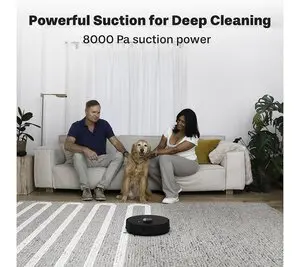 BOBSWEEP Dustin Plus Self-emptying Robot Vacuum & Mop