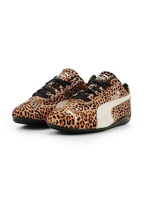Pink Puma Speedcat Leopard Sneakers - Black