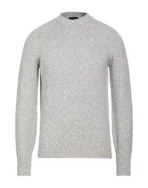 DRUMOHR Lambswool Sweater - Light Grey