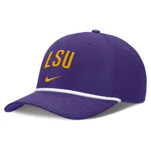 Nike LSU Primetime Rise Campus Adjustable Hat Purple