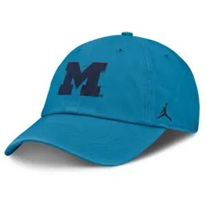Nike Michigan Primetime Campus Club Adjustable Hat - Blue