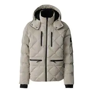 Mackage Cillian-glo High-gloss Down Ski Jacket - Taupe