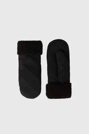 Mackage Jazmina-ski Quilted Ski Mittens - Black