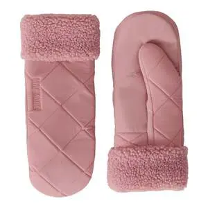 Mackage Jazmina-ski Quilted Ski Mittens - Blush