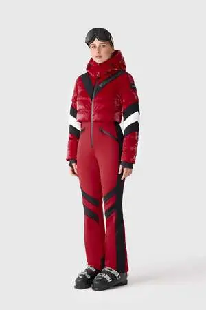 Mackage Satory-glo High-gloss Down Ski Suit - Red