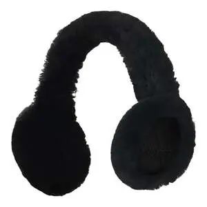 Mackage Shearling Down Earmuffs Black