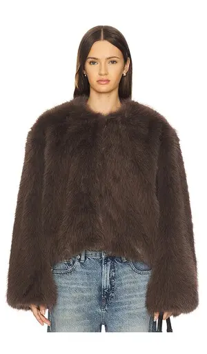 Citizens Of Humanity Esme Faux Fur Jacket