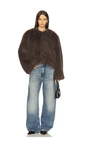 Citizens Of Humanity Esme Faux Fur Jacket