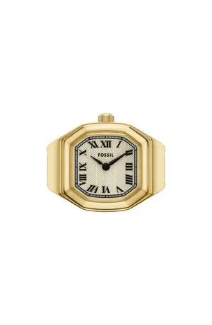 Fossil Ring Watch - Gold