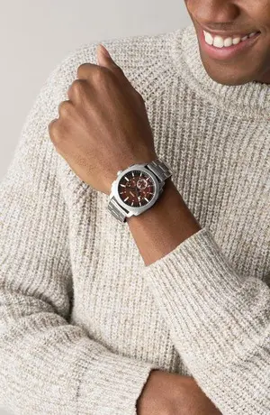 Fossil Machine Chronograph Bracelet Watch
