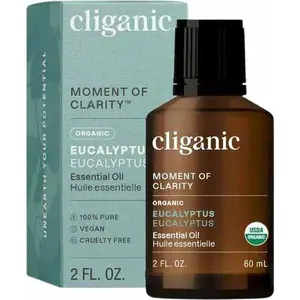 CLIGANIC Organic Eucalyptus Essential Oil - None