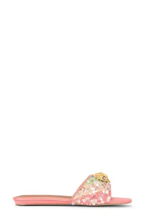 KURT GEIGER Kensington Sequin Slide Sandal