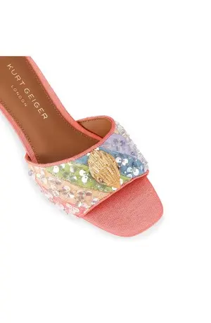 Kurt Geiger Kensington Sequin Slide Sandal