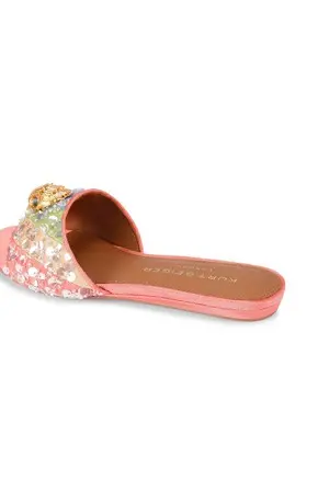 Kurt Geiger Kensington Sequin Slide Sandal
