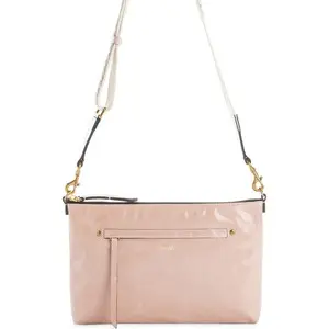Isabel Marant Nessah Leather Crossbody Bag - Nude