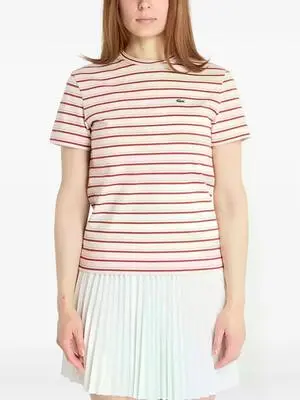 Lacoste Striped T-shirts For Women