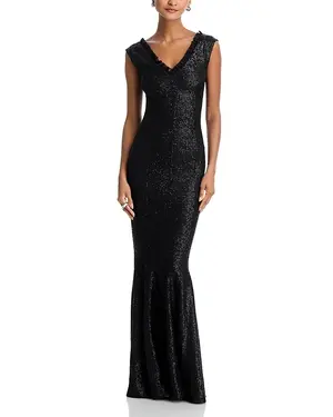 Black Fishtail Gowns