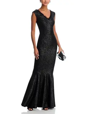 Norma Kamali Grace Fishtail Gown