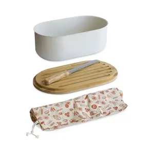 PEBBLY Four-in-one Bread Box Set