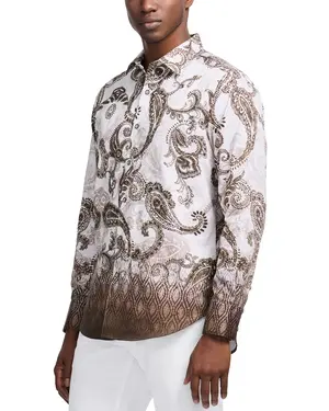 Robert Graham Wallington Cotton Button Down Shirt