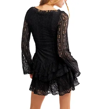 Free People Tabby Lace Midi Dress