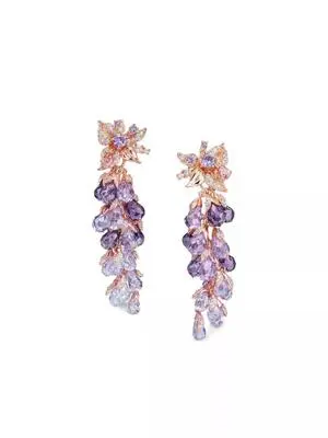 ANABELA CHAN 14k Rose Gold Vermeil Coralbell Earrings - Pink