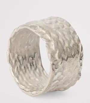 Our Legacy Sterling Silver Knit Ring